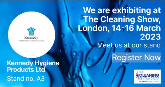 London Cleaning Show, March 2023 - Kennedy Hygiene Products
